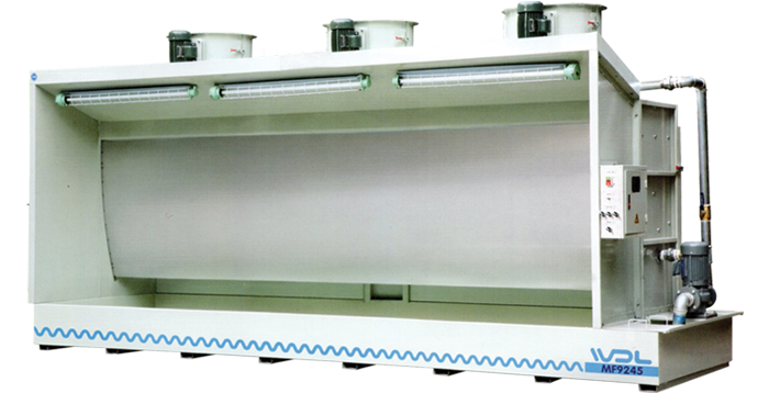 MF92 Series - Water Spray Booth (Panel) - PT. Alpha Utama Mandiri