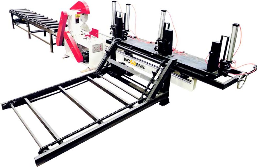 Wood Sliding Table Sawmill - PT. Alpha Utama Mandiri