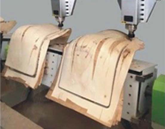 Four-Axis Double Head Rotary Machinig Machine - PT. Alpha Utama Mandiri